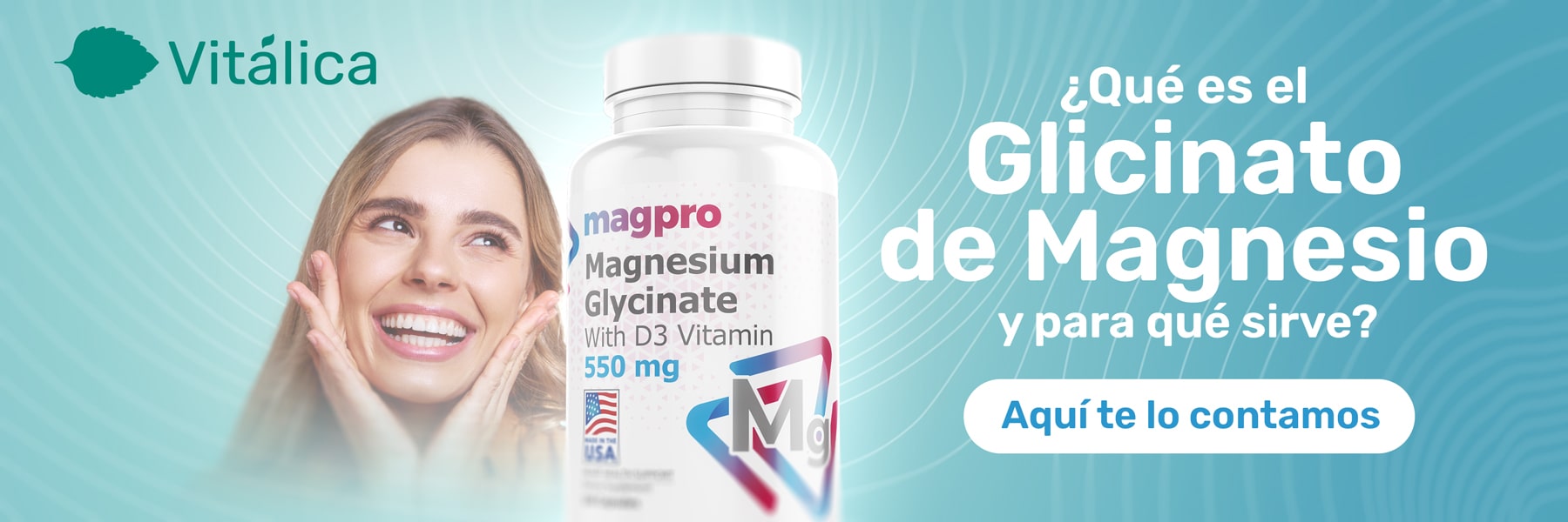 ¿Para qué sirve el glicinato de magnesio? Beneficios y dosis